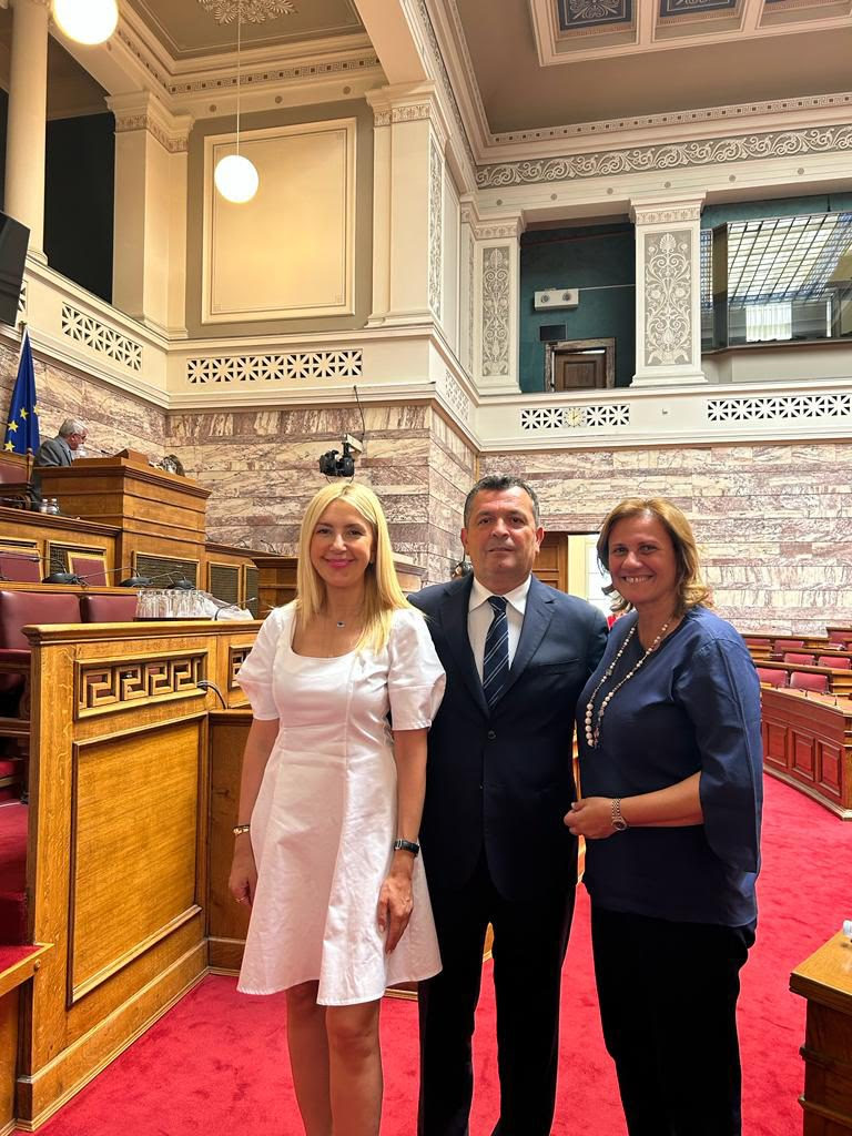 Η Βουλευτής Κορινθίας Μαριλένα Σούκουλη Βιλιάλη στην Επιτροπή Παραγωγής ...